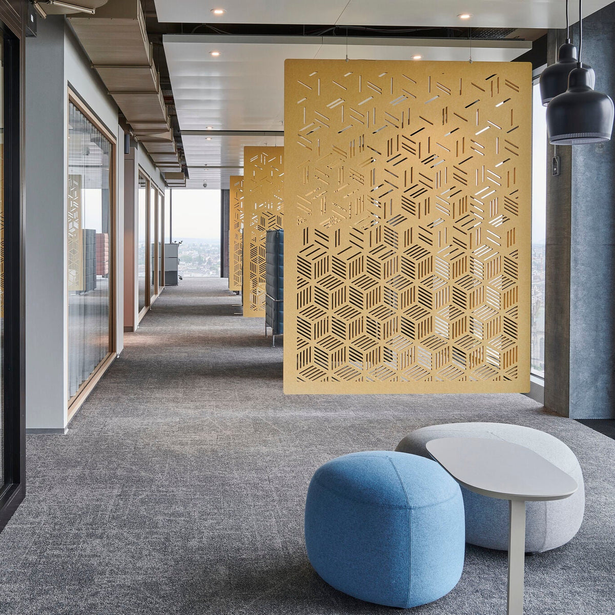 Hängender Raumtrenner | Impact Acoustic